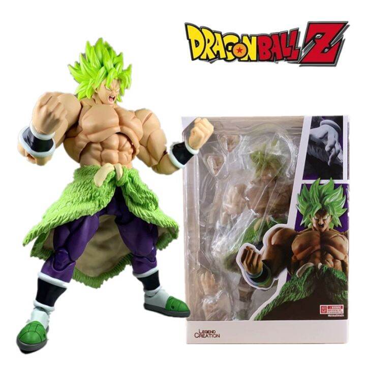 Dragon Ball Super SHF Broly Movable Anime Action Figure Collectible ...