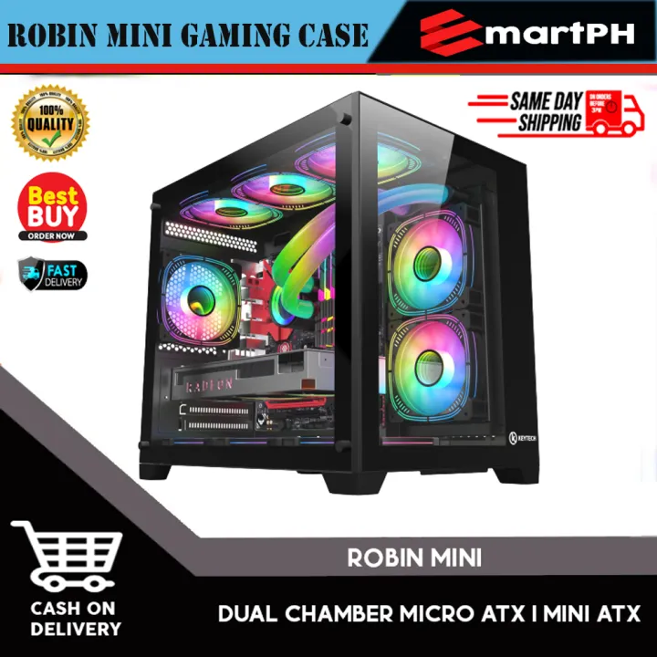 EmartPH BEST BUY QUALITY PRODUCT KEYTECH ROBIN MINI Micro ATX Middle ...
