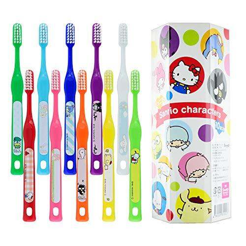 Japan Dental Sanrio Characters Toothbrush Set For Juniors One by one in ...