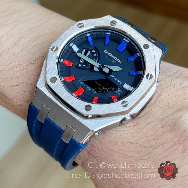 GShock AP Rubber Pepsi Gen3 ตัวฮ๊อท ของแท้ ประกัน 1 ปี | Lazada.co.th