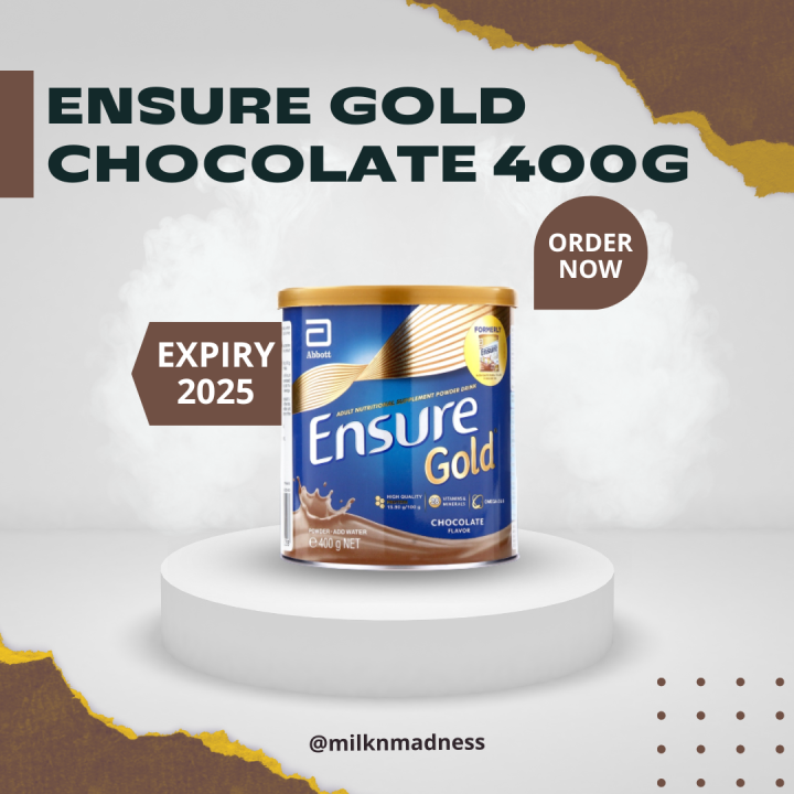 Ensure Gold HMB Chocolate 400g For Adult Nutrition (Feb 2025) | Lazada PH