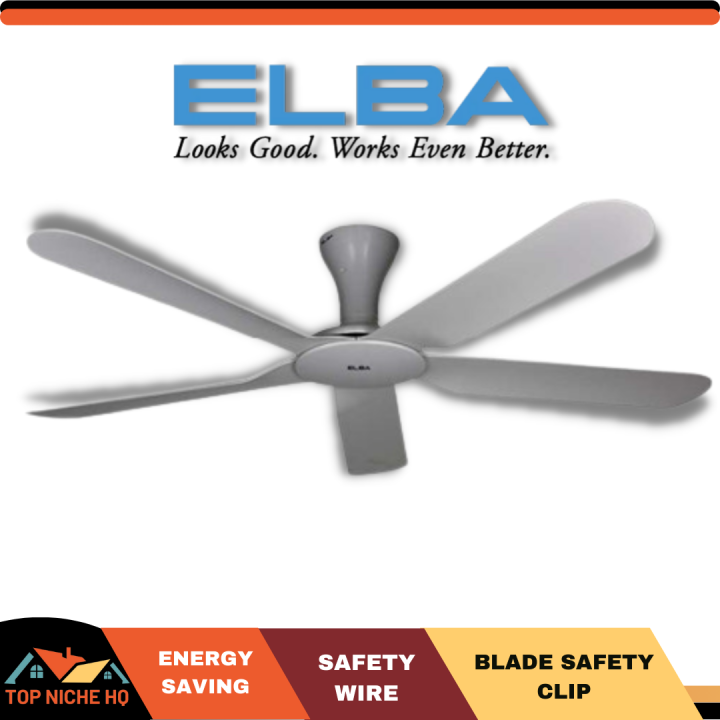 ELBA DC Ceiling Fan 60" URANO ECF-N6030(GR) | Lazada
