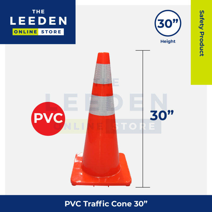 PVC Traffic Cone 30 Inches by Leeden Online Store | Lazada
