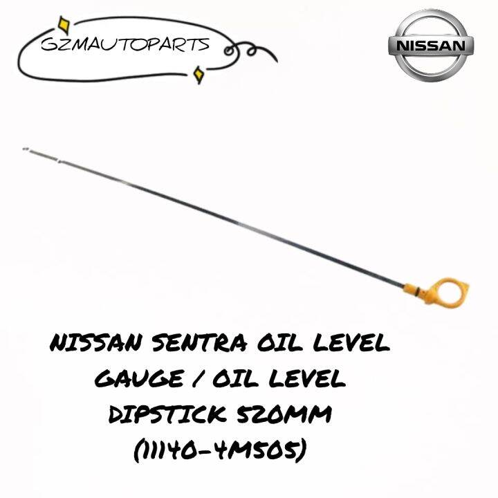 NISSAN SENTRA B14 N16 OIL LEVEL GAUGE / OIL LEVEL DIPSTICK 520MM (11140 ...
