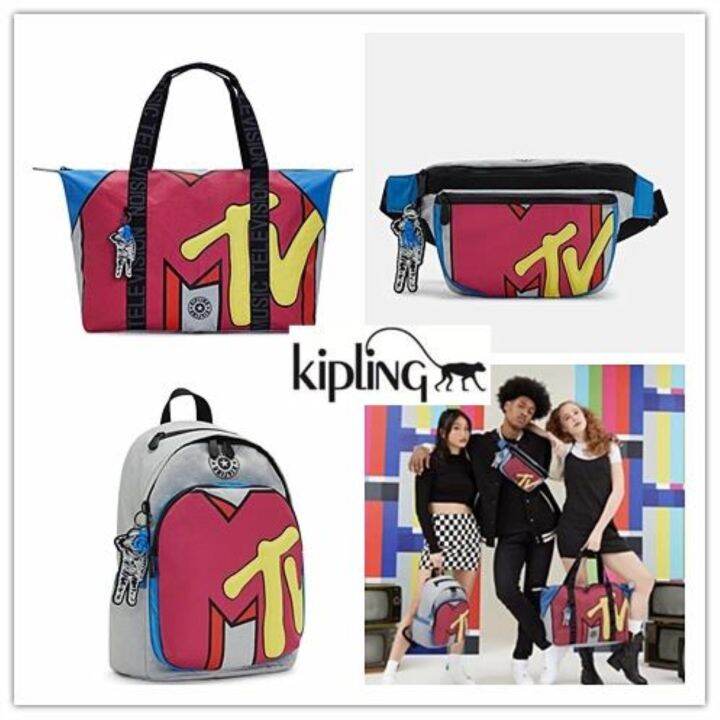 2022 Limited Edition For Kiplingˉ x MTV ALBER bucket bag shoulder bag ...