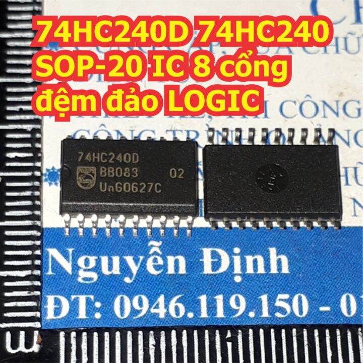 5 con 74HC240D 74HC240 SOP-20 IC 8 cổng đệm đảo LOGIC kde8194 | Lazada.vn