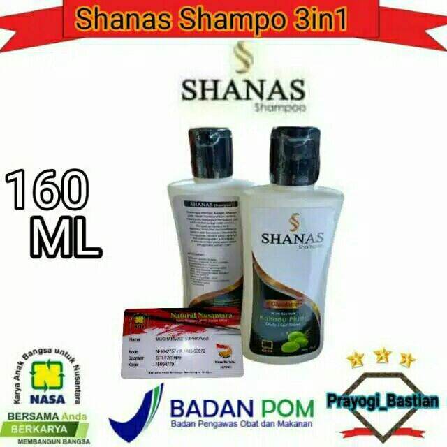 Shampo Shanas Nasa Anti Ketombe Dan mengatasi Rambut Uban | Lazada ...