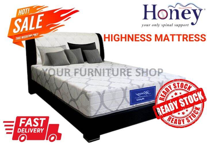 Honey Highness Mattress (Foam) /Tilam (Single / Super Single /Queen ...