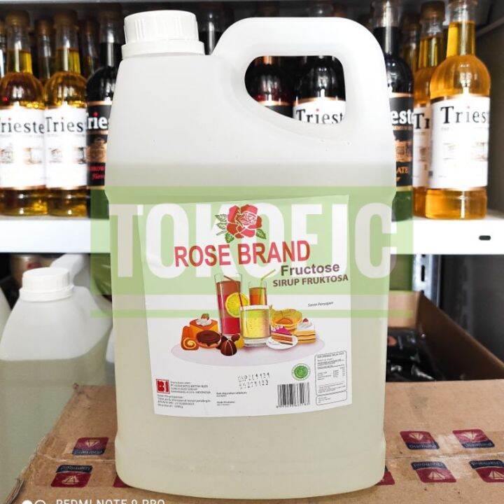 Gula Cair Fructose Sirup Fruktosa Rose Brand 5kg | Lazada Indonesia