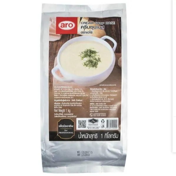 aro Cream Soup Base 1000g เอโร่ ครีมซุปเบส 1000 กรัม รหัสสินค้า 114017 ...