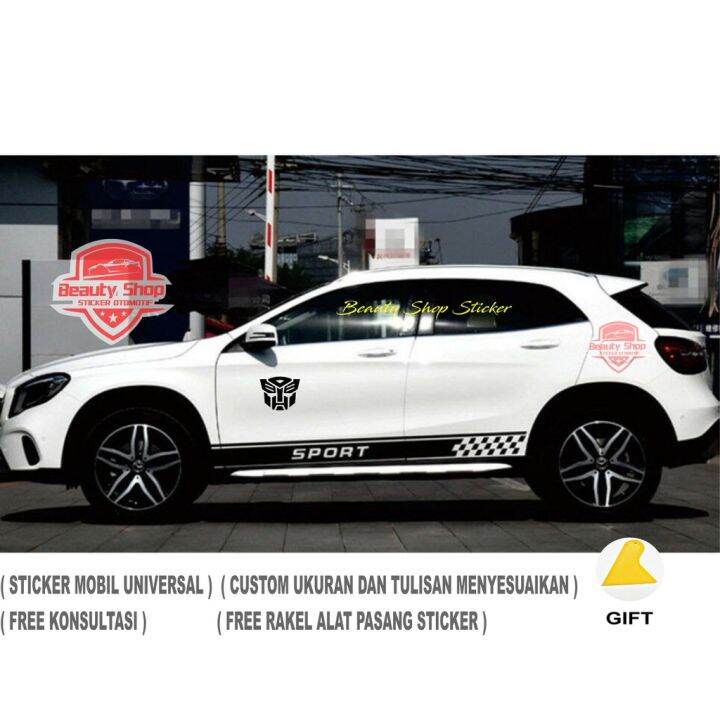 stiker mobil suv sport list striping body sticker transformer all suv ...