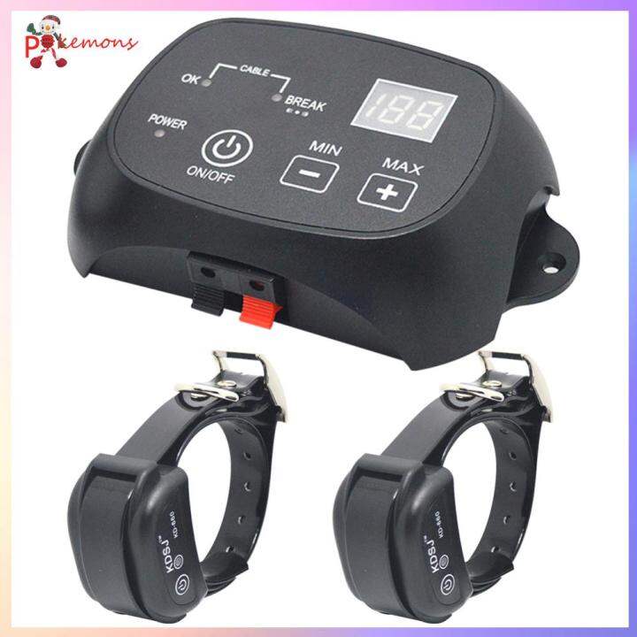 Invisible Wireless Hidden Electric Dog Fence System Adjustable Electric ...