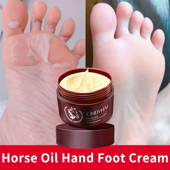 CINDYNAL Original horse oil Hand and Foot Salve Cream anti-cracking ...
