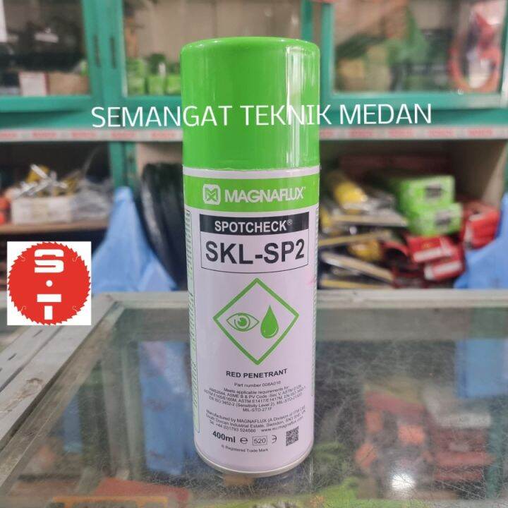MAGNAFLUX SPOTCHECK SPOT CHECK RED PENETRANT SKL-SP2 400ML 400 ML | Lazada Indonesia