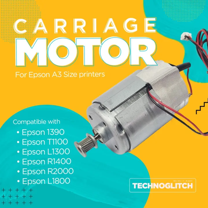 Carriage Motor CR motor for Epson L1800 R1390 L1300 ME1100 Brand New ...