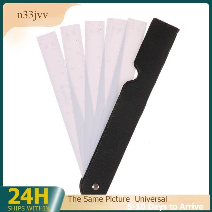 n33jvv Multi-Ratio Fan-Shaped Architectural Scale Ruler for Graphic ...