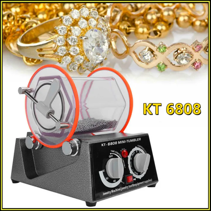 CO【ส่งจากกรุงเทพฯ 】 KT-6808 เครื่องขัดเงาร่อนเงา เครื่องกลิ้ง Rolling ...