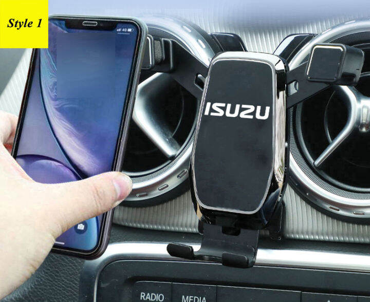 Isuzu standard universal car variant mobile phone holder is suitable ...