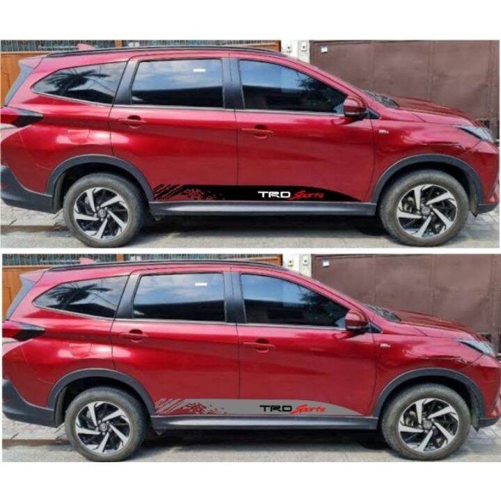 TRD Sport Sticker Design For Toyota Rush Body | Lazada PH