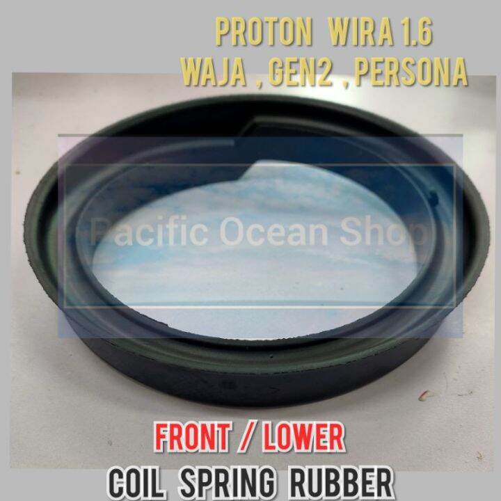 COIL SPRING RUBBER (FRONT LOWER) PROTON WIRA 1.6 WAJA 1.6 GEN2 PERSONA ...