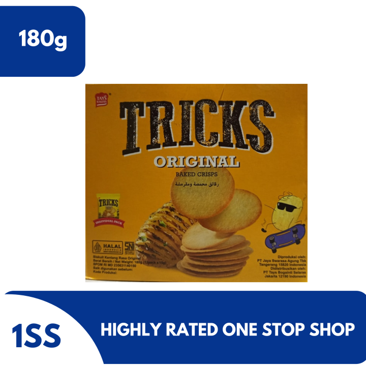 Tricks Original Baked Crisps, 180g | Lazada PH
