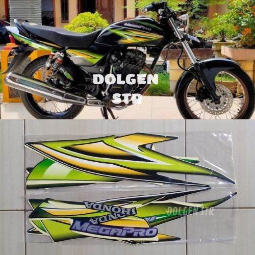 Striping Decal Stiker Motor megapro 2005 sticker mega pro | Lazada ...