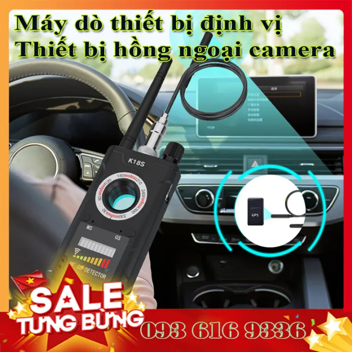 Máy Dò Thiết Bị - Máy Dò Sóng K18 - Phát Hiện định vị G.PS Không Dây Trên Xe, Hành Lý Của Bạn ...