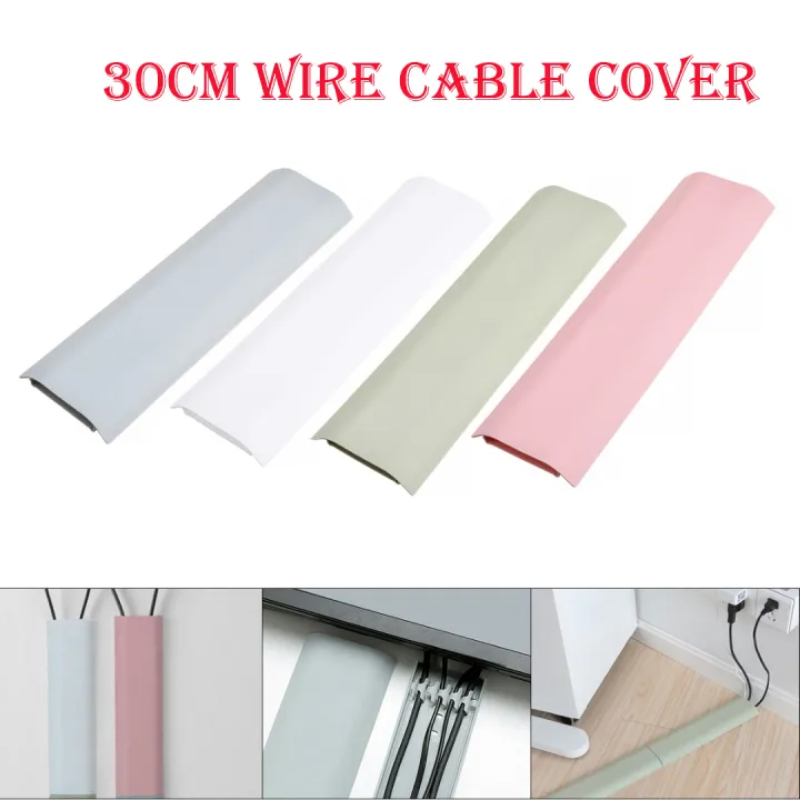 30cm Self-Adhesive Raceway Wall Cord Duct Cover Cable Duct Ties Fixer ...