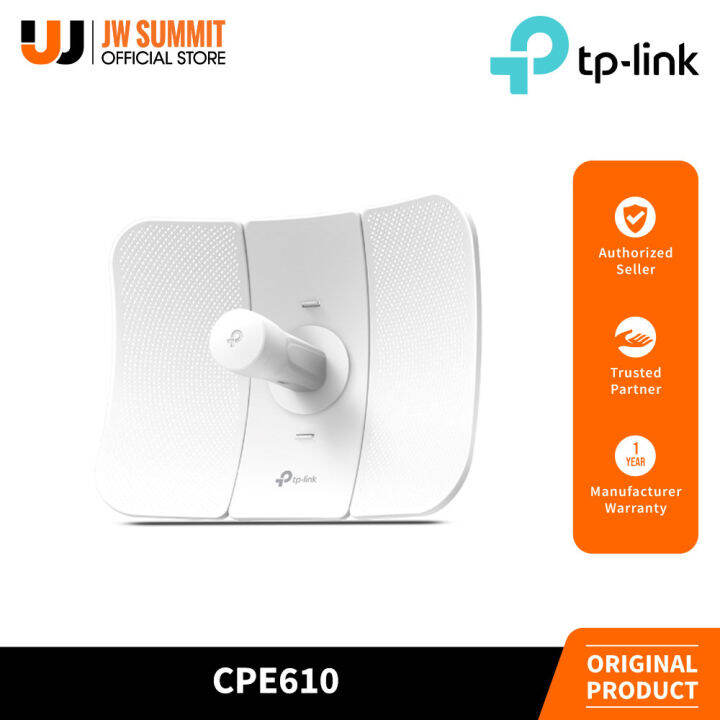 TP-Link CPE610 5GHz 300Mbps 23dBi Outdoor CPE | Lazada PH