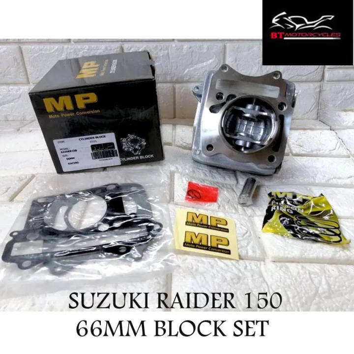 MP SUZUKI RAIDER 150 66MM CYLINDER BLOCK SET | Lazada PH