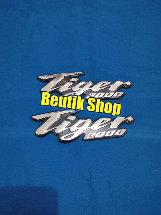 Logo Emblem Stiker Tiger 2000 Kanan Kiri Original Ori | Lazada Indonesia