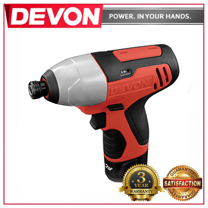 Devon Cordless Impact Driver Rechargeable Cordless Hand Tools 5228-Li ...