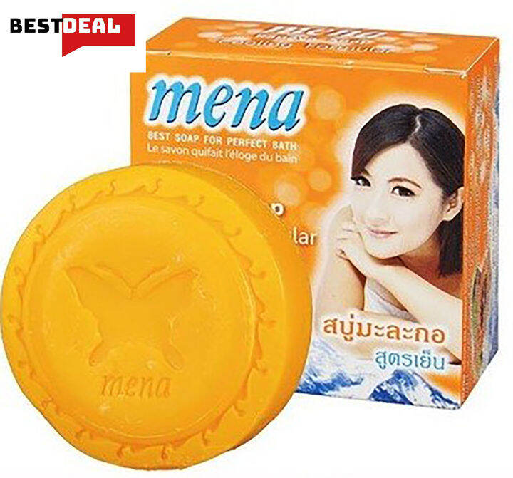 Mena papaya soap with 75 gm cooling formula lightening and refresh ...