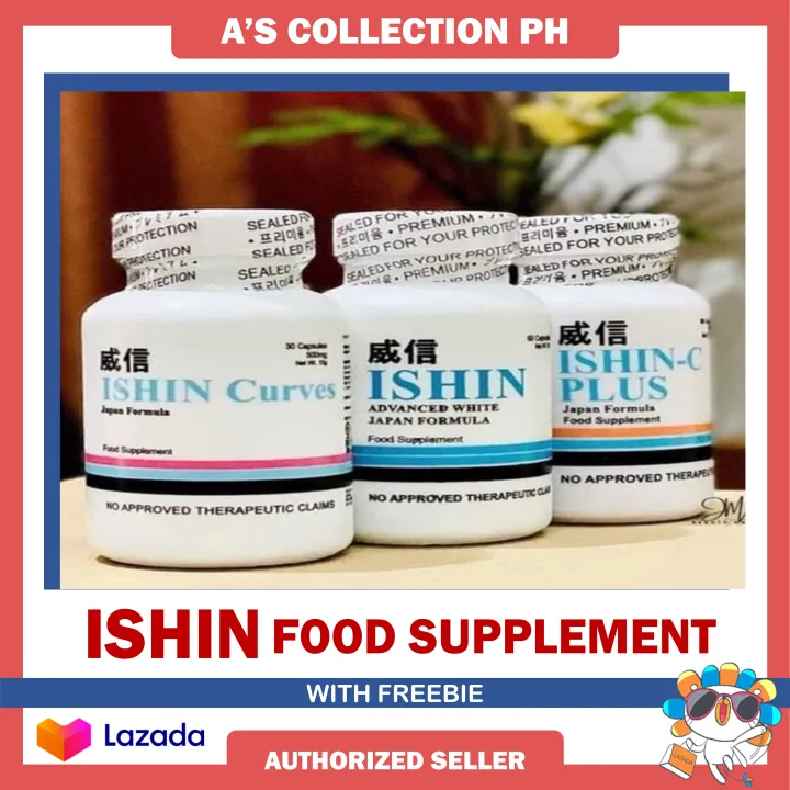 ISHIN Advanced Whitening Capsule | Japan Formula | 60 Glutathione ...