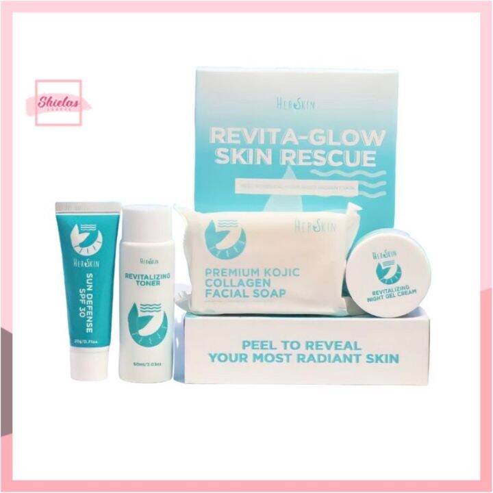 Her skin Revita-Glow Skin Rescue Set | Lazada PH