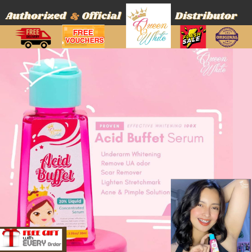 Queen White Acid Buffet Serum 30ml- Authentic - (Undear Whitening ...