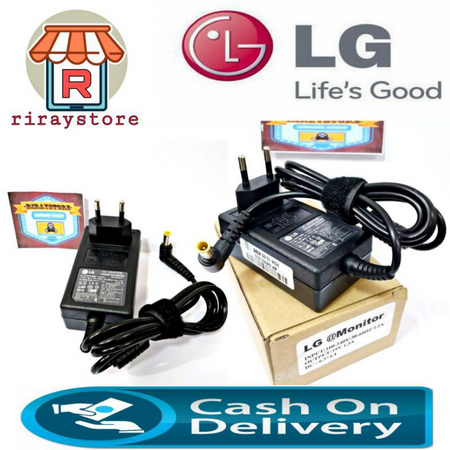 Adaptor charger LCD LED Monitor LG 19V - 0.84A Original AC Power ...