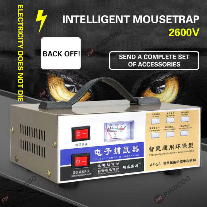 Home mousetrap electronic high voltage rat-killing electric cat ...