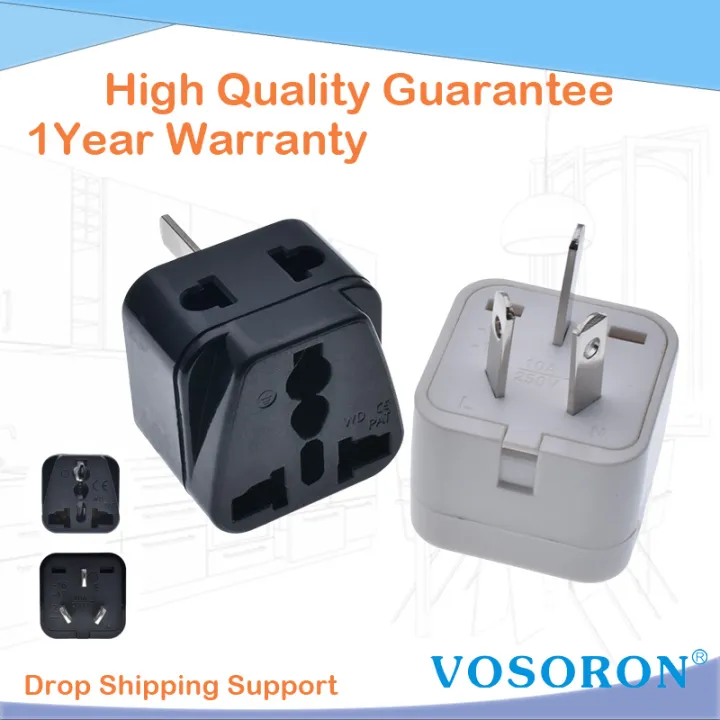 Australia, New Zealand, China Power Plug Adapter , AU Travel Adapter 2 ...
