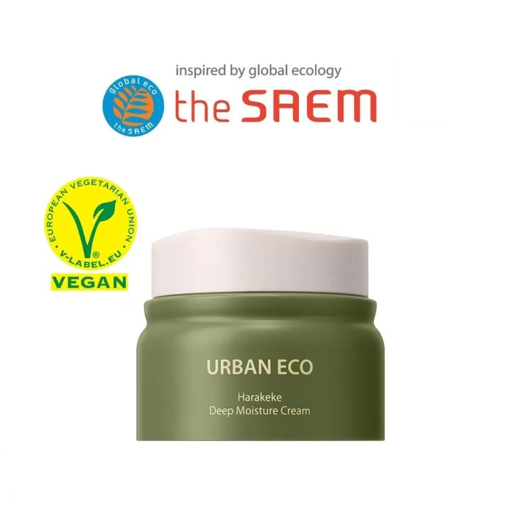 [THE SAEM] Urban Eco Harakeke Deep Moisture Cream 50ml | Lazada PH