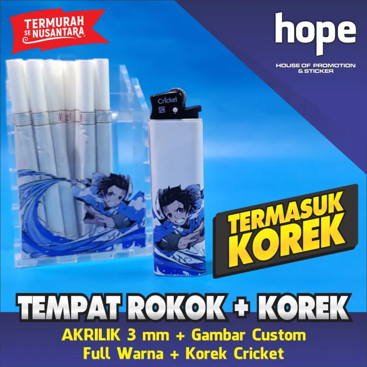 Case Rokok + Korek- Gambar Custom | Lazada Indonesia