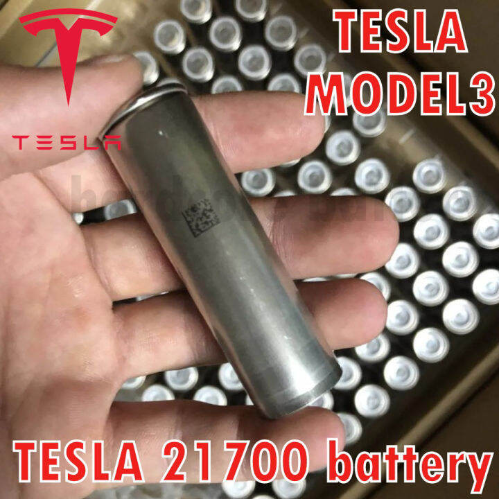 AUTHENTIC 100% TESLA Model 3 Panasonic 3.7V Li-Ion Rechargeable 21700 ...