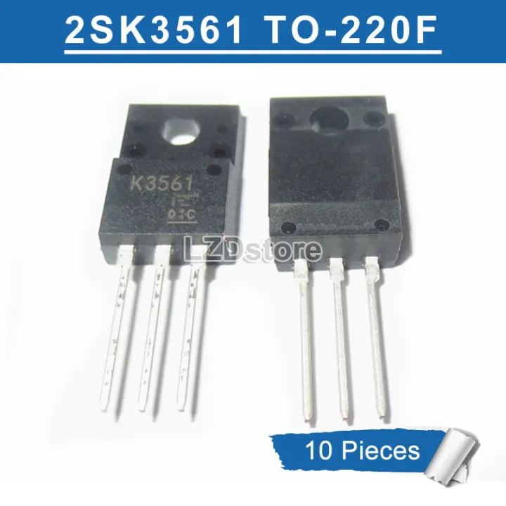 10Pcs K3561 2SK3561 TO220F TO-220F N-Channel 500V/8A MOSFET ทรานซิสเตอร์ใหม่แบบดั้งเดิม | Lazada ...