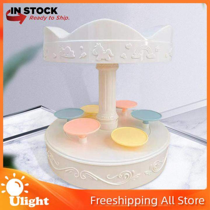 Ulight Automatic Rotating Dessert Turntable Cake Display Stand Swing ...