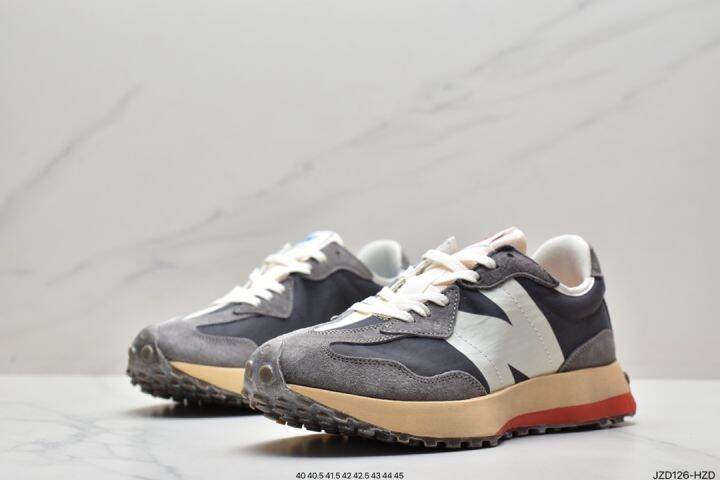 ของแท้ New Balance NB327 NB รองเท้าวิ่งกีฬาระบายอากาศแบบวินเทจสำหรับ ...