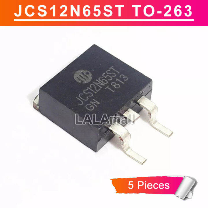 5Pcs JCS12N65ST TO-263 JCS12N65 12N65 TO263 SMD 650V/12A MOSFET ทรานซิสเตอร์ใหม่เดิม | Lazada.co.th