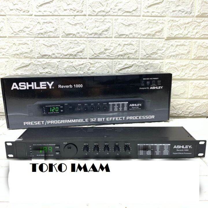 Effect Vocal Ashley Reverb 1000 Original | Lazada Indonesia