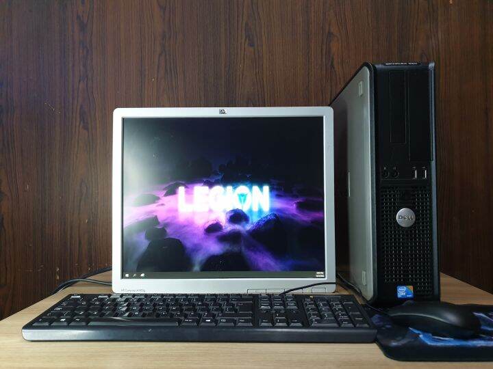 CORE 2 DUO DDR2 2GB RAM 160GB HDD 17 SQUARE MONITOR NO STAND ONBOARD ...