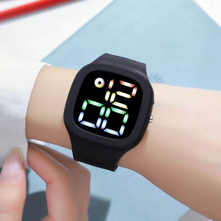 Fashion Watch Men Women Sports Watch/Oval Digital Display LED ...