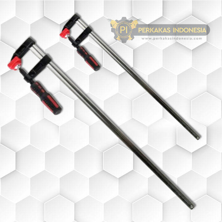 NEW Clamp Klem F Alat Press Penjepit Kayu 600x80 mm Heavy Duty Catok ...